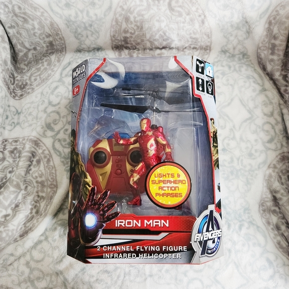 Marvel | Toys | World Tech Toys Marvel Avengers Iron Man Flying ...